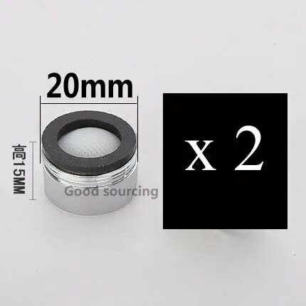 Латунный аэратор для смесителя Zelsaide 16/18/20/22/24/28 мм 20mm male x 2pcs