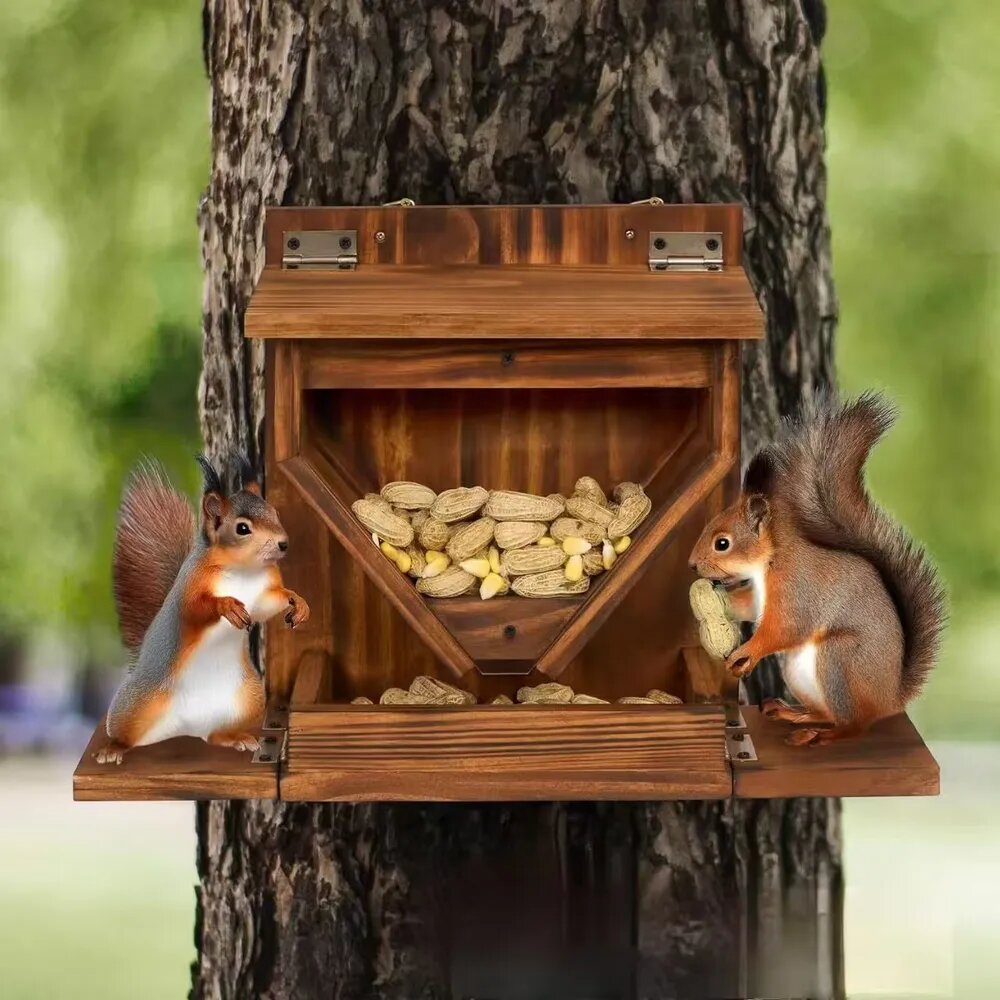 Кормушка для белок уличная