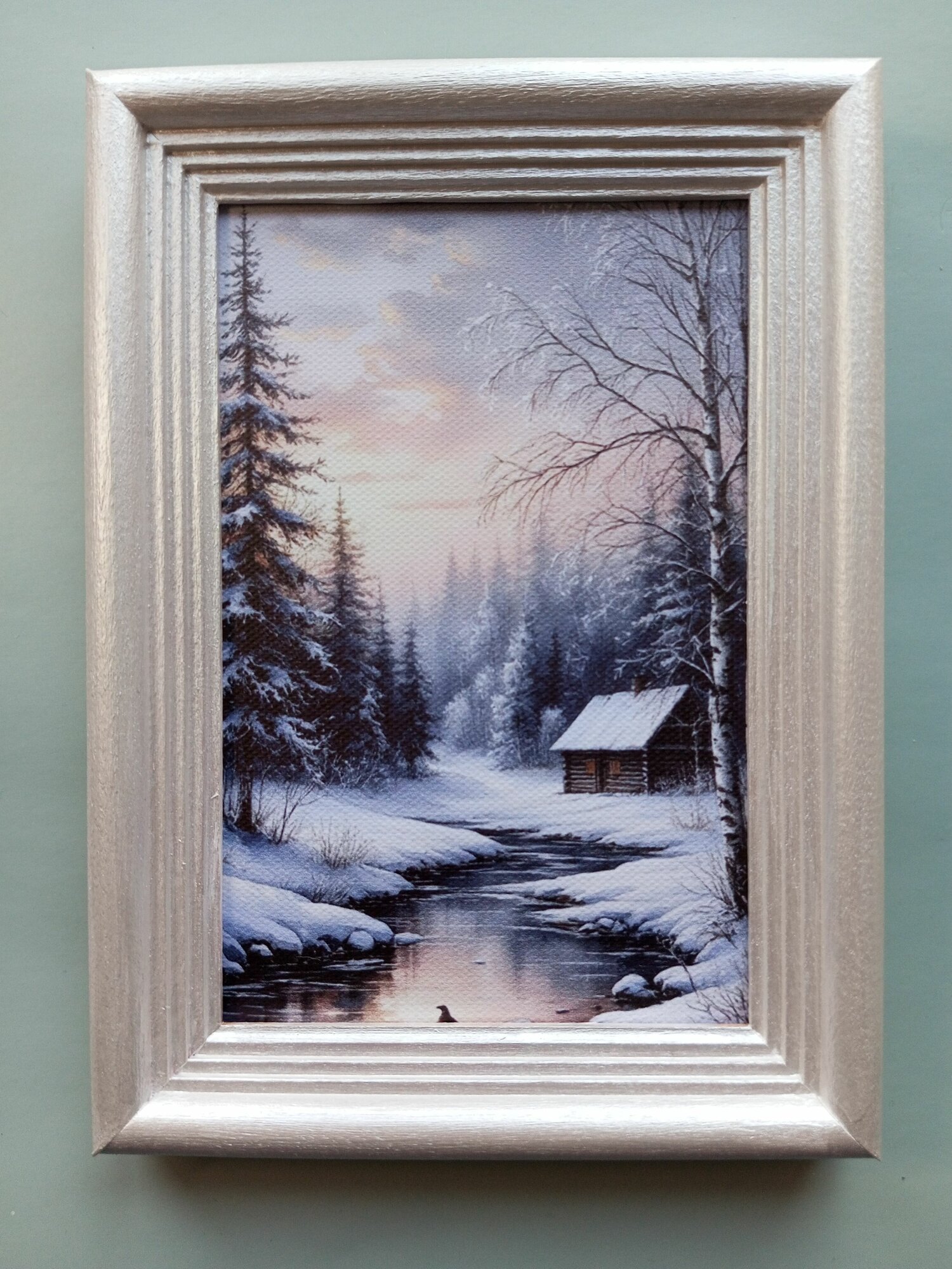 Картина 10х15см в раме