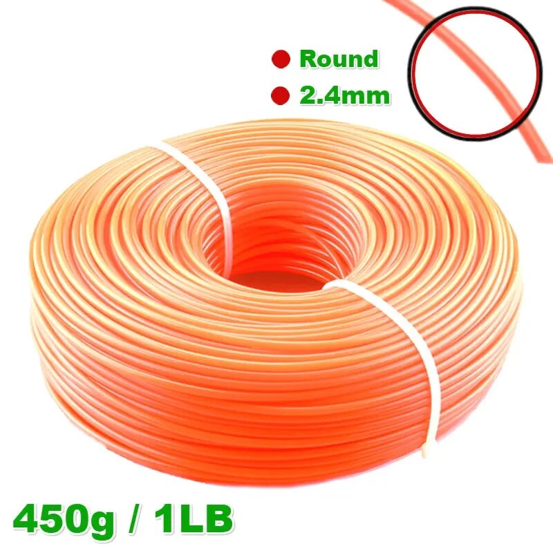 Триммерная леска 2.4mm Round, 450г