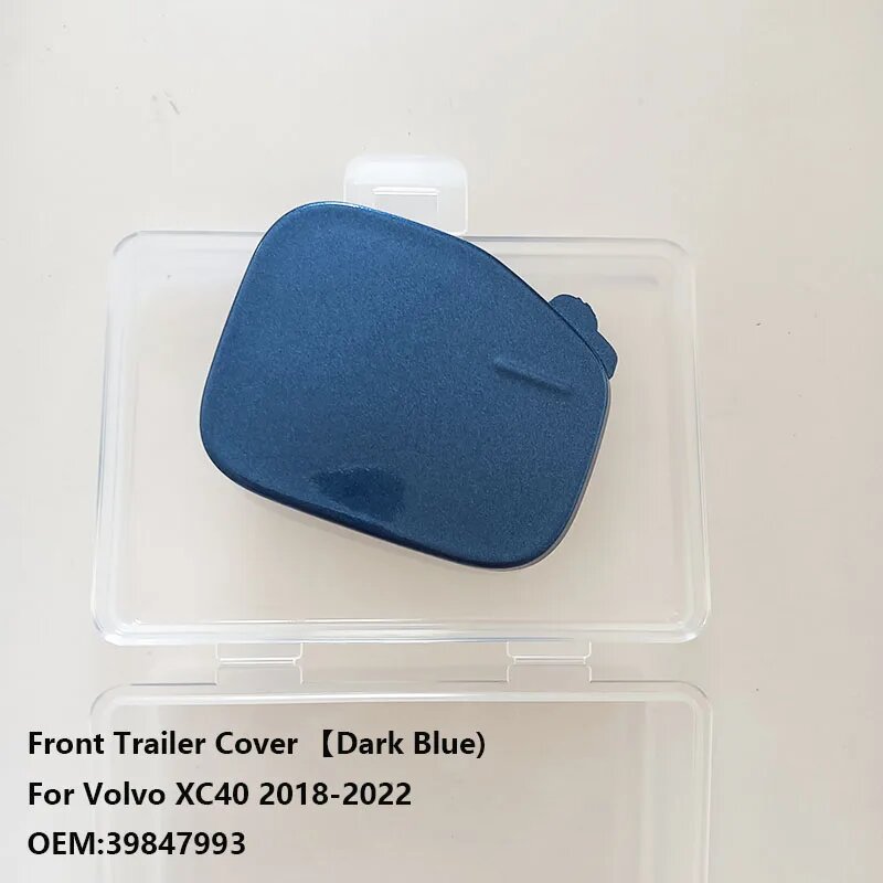Заглушка буксировочного крюка Volvo XC40 2018-2022, Dark Blue