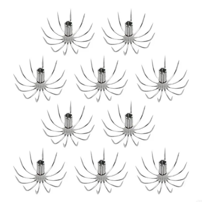 Крючки для ловли кальмаров 27RD 10 шт.