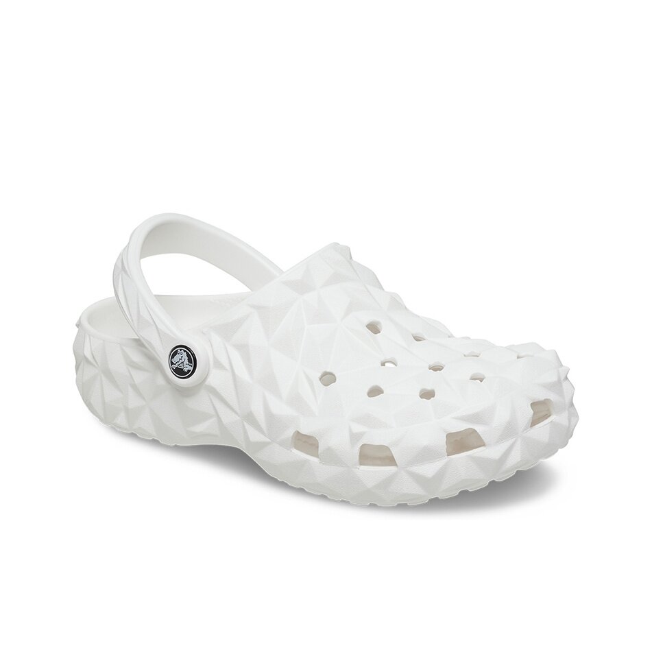 Сабо Crocs Classic Geometric Clog, размер 38-39, белый, — фото 1