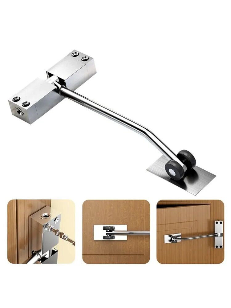 Доводчик для дверей с роликом