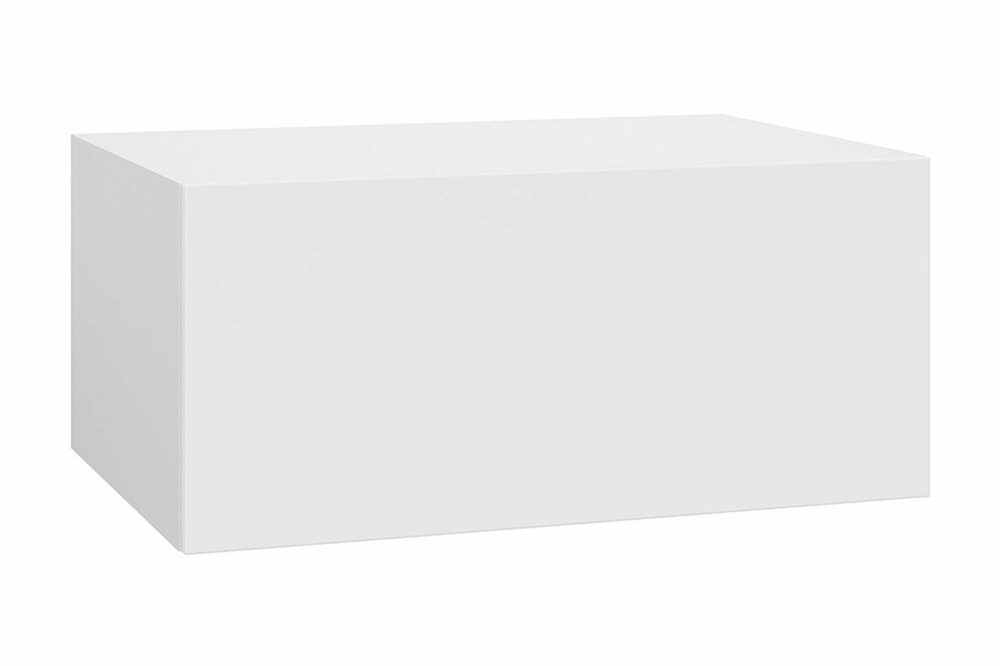 Шкаф верхний антресоль Нонтон Норд, 80x57x35.7 см, Белый / Софт пломбир