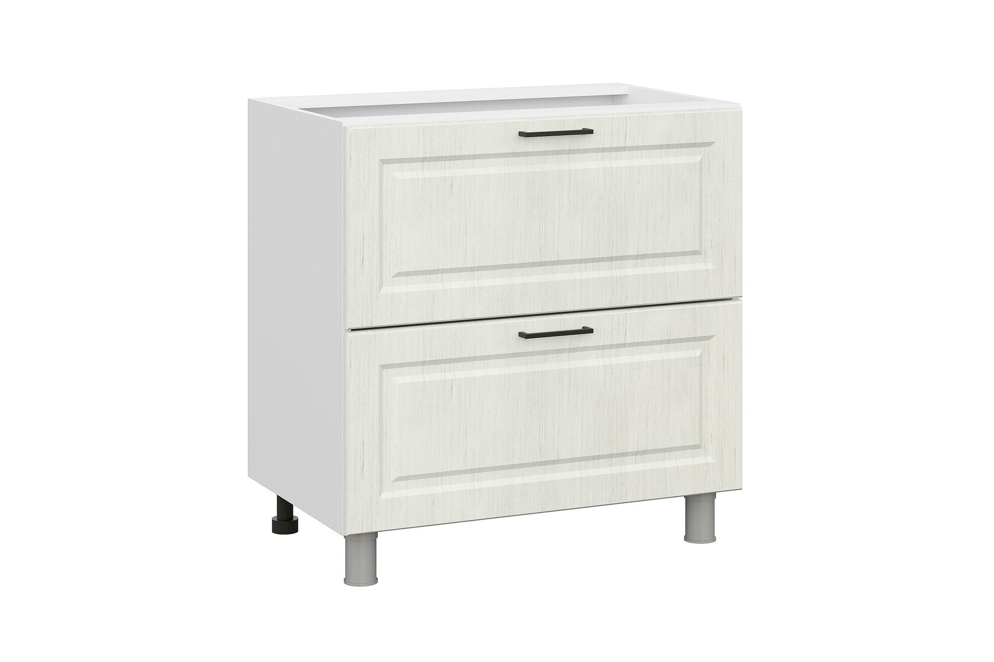 Портленд (Грейвуд) СГ800я2 Стол рабочий (горизонт. 2 ящика) Карельская береза