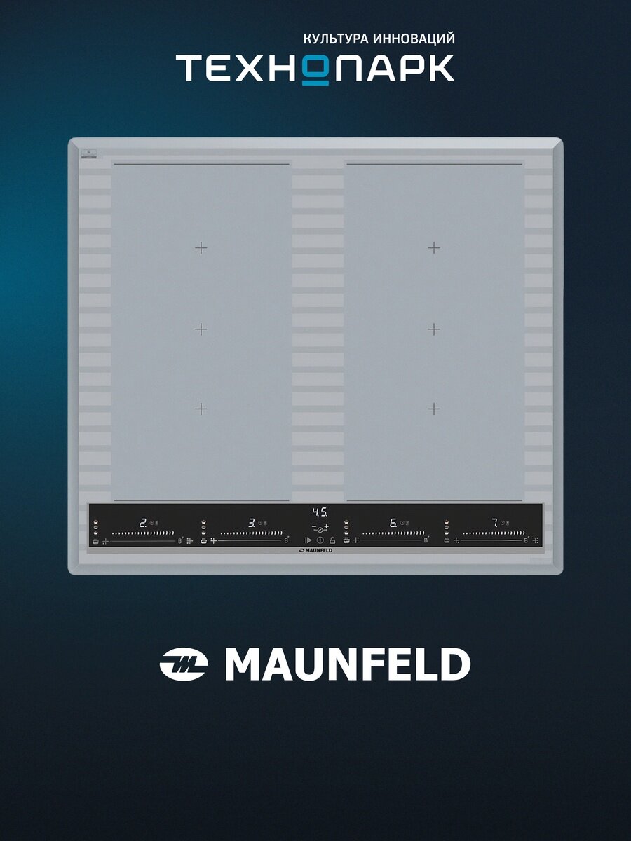 Варочная поверхность Maunfeld CVI594SF2MBL LUX Inverter