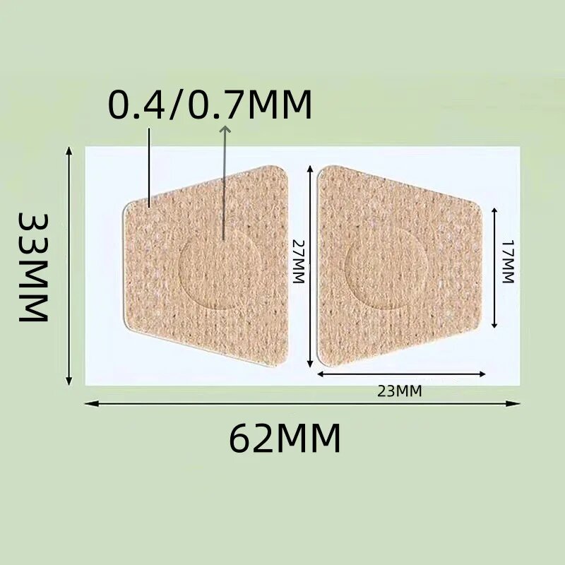 Пластыри для ног из резины 10pcs