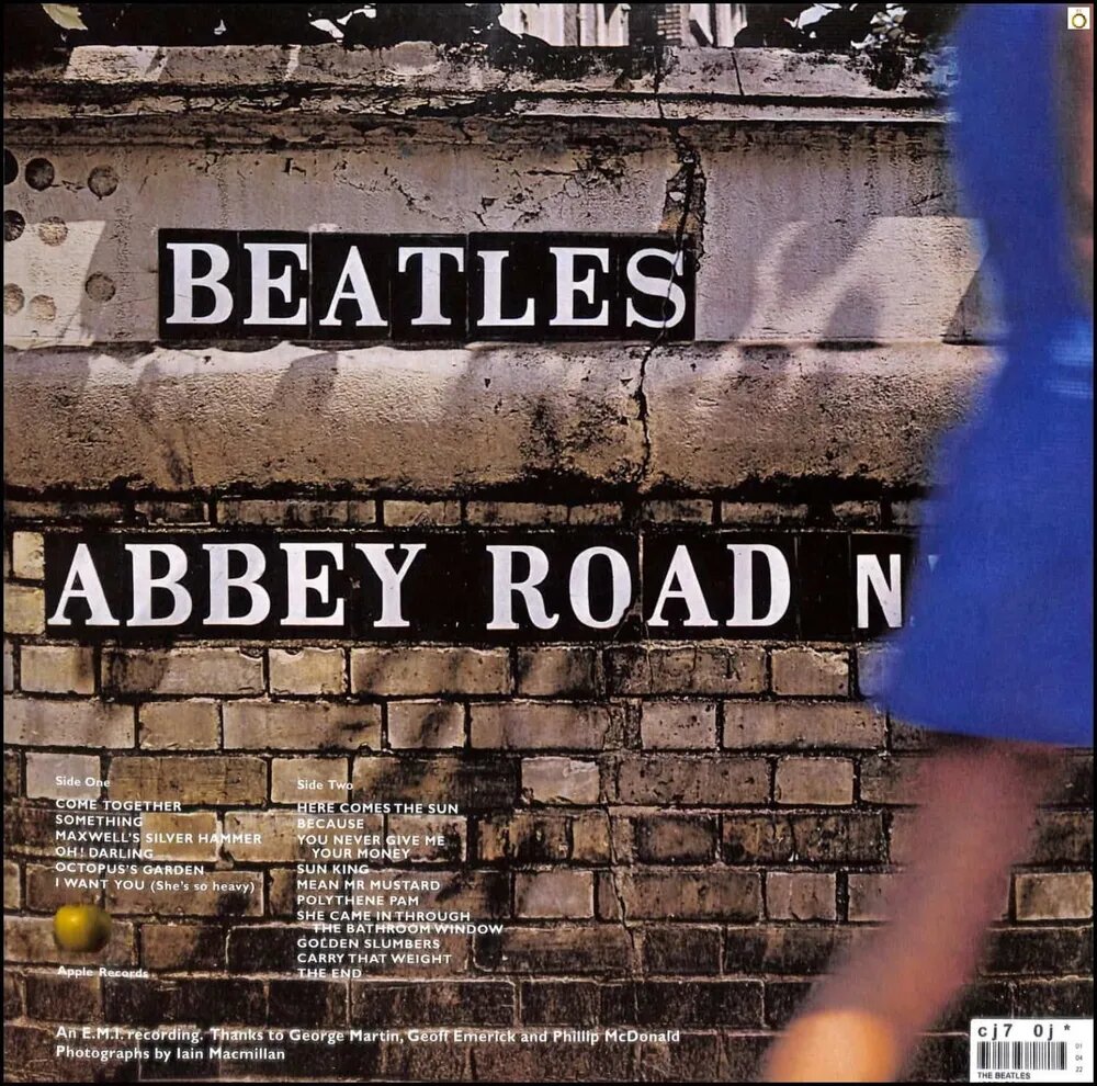 THE BEATLES - Abbey Road (LP 50th anniversary) виниловая пластинка