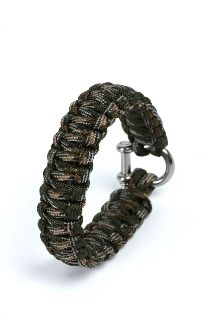 Плетеный браслет, металл