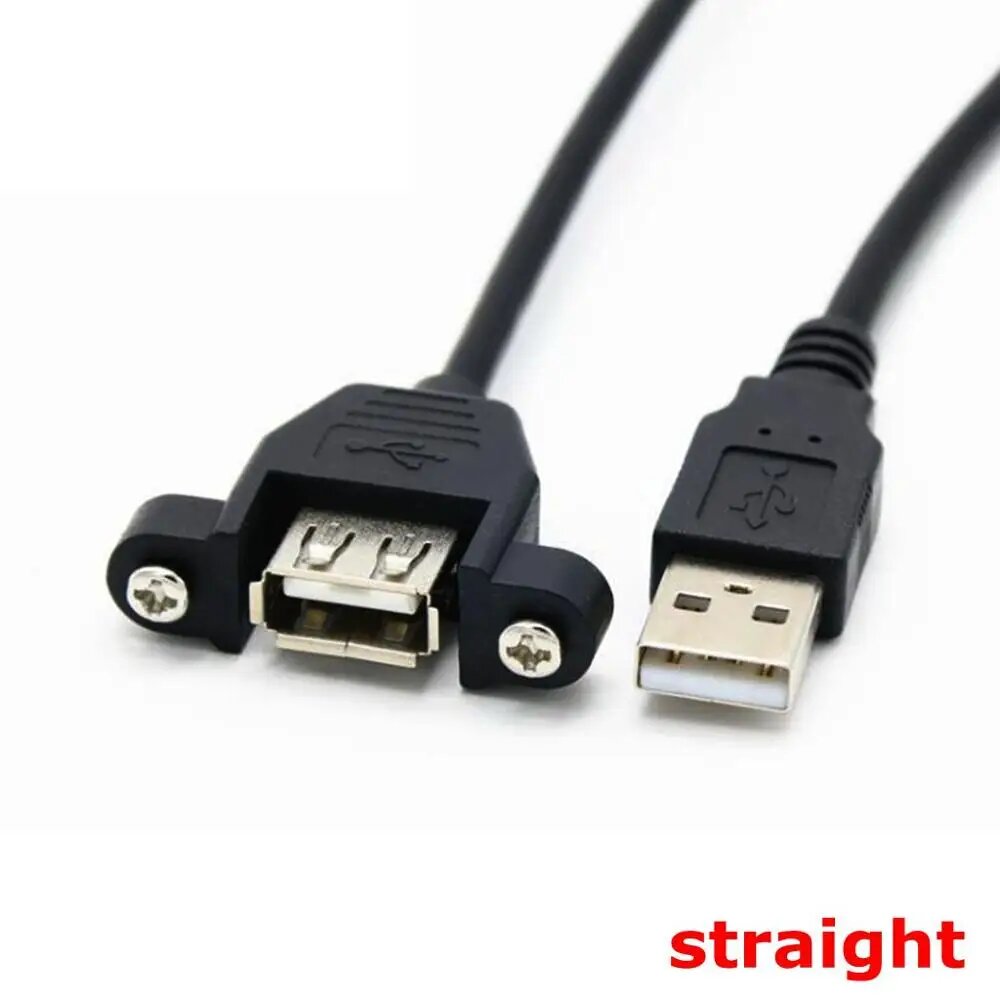 USB 2.0 кабель 30см, straight