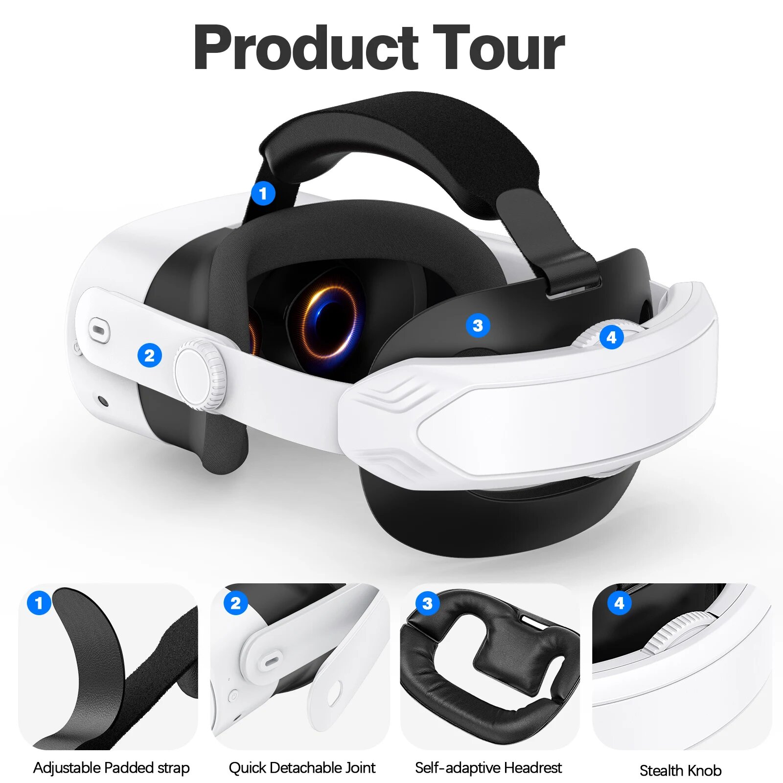 Ремешок EliteStrap для Oculus Quest 2/Quest 3/3S — фото 1
