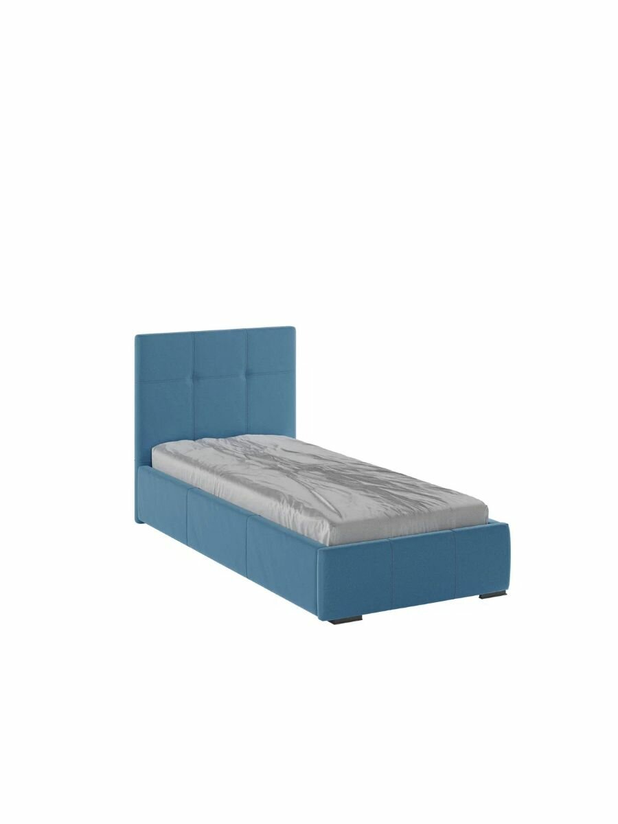 Домани, кровать интерьерная Рио, 0,9 м, 1060х1050х2230, Светло-голубой