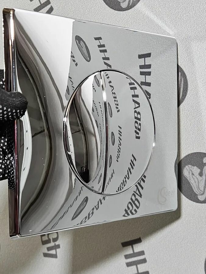 Кнопка смыва клавиша смыва Ideal Standard (vidima) 20х18х2 для инсталляции, пластик, цвет Хром (W3091AA)