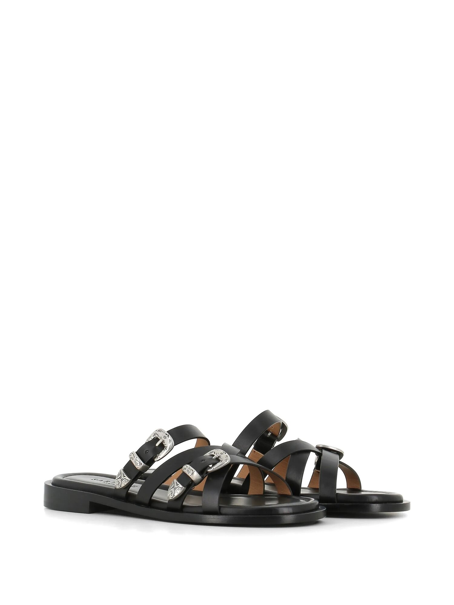 Босоножки Sartore Buckle-strap flat sandals, размер 40 — фото 1