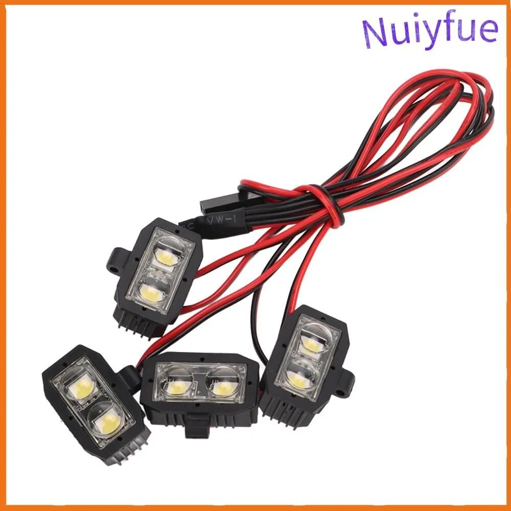 Фары RC, удобные и яркие 8LED, для улучшения видимости моделей 1/10
