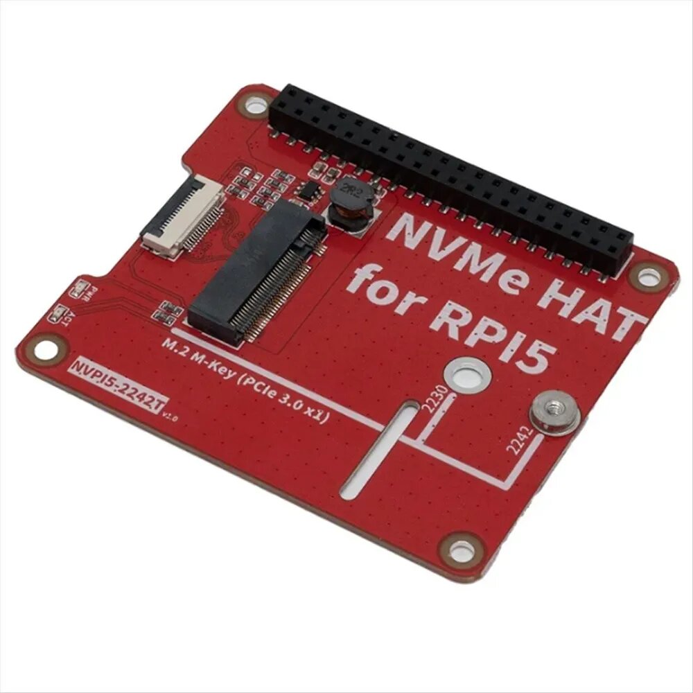 NVPI5 2242T M.2 NVMe HAT SSD 2280 PIP PCIe Периферийная Плата Для 5 Адаптера Расширения Запасные Части 1 Шт.