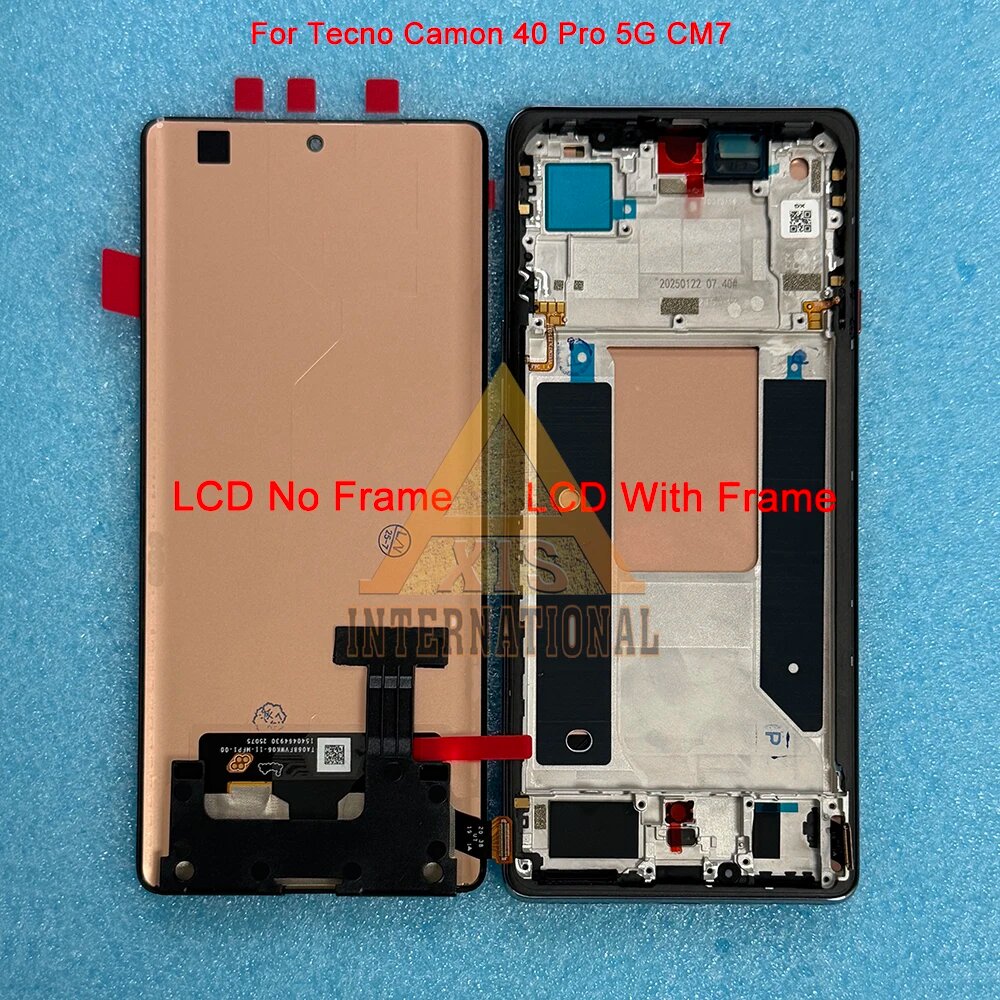 Amoled экран для Tecno Camon 40 Pro 5G CM7 Grey Frame
