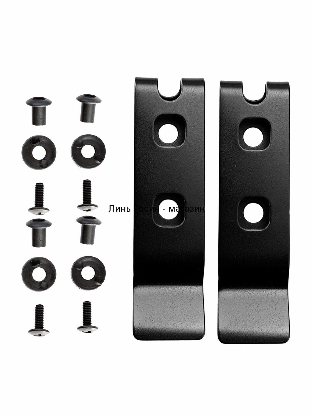 Крепление для ножен, Клипса тактическая, Клипса для ножен, на ремень 2 шт