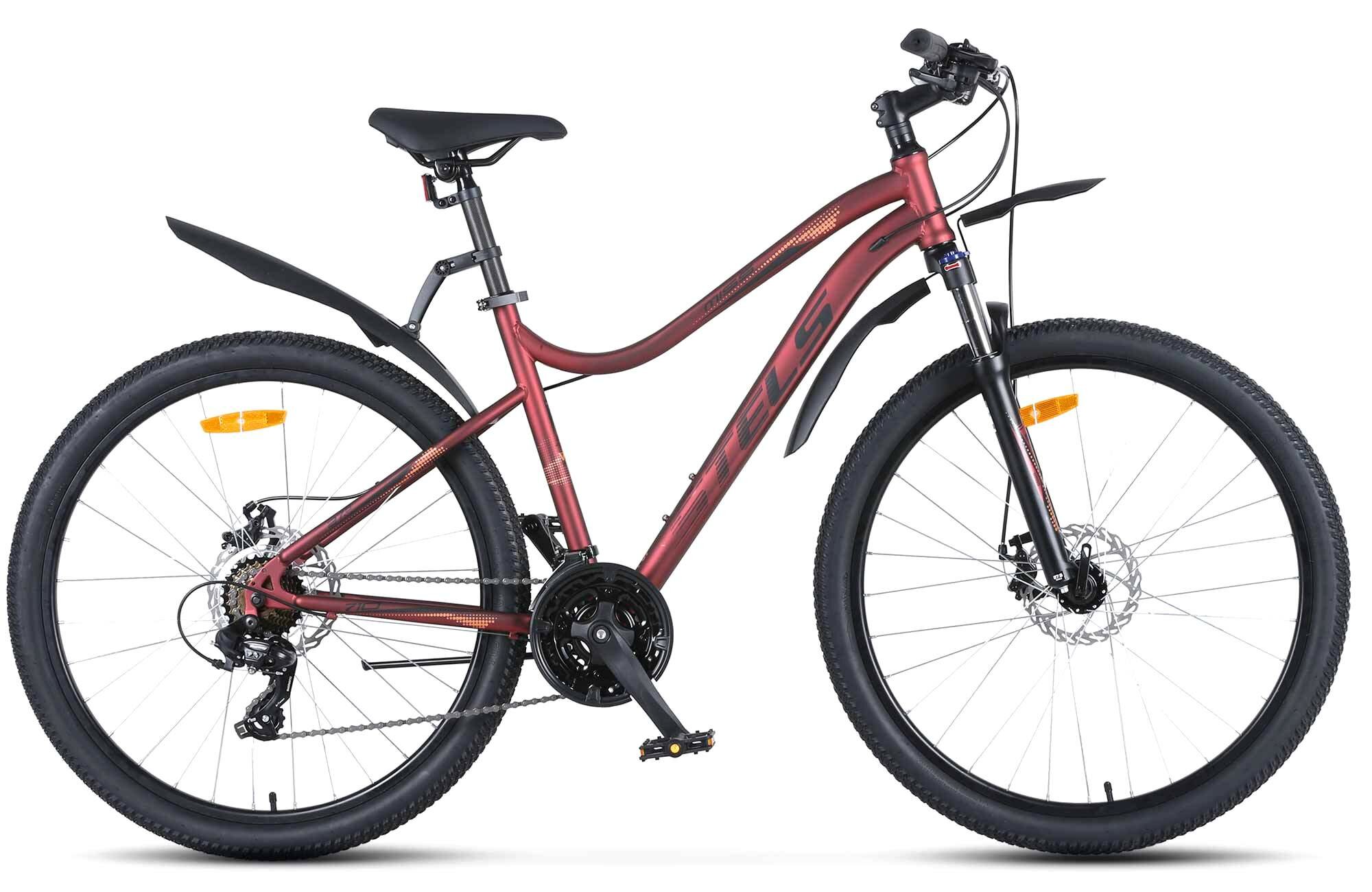 Женский велосипед Stels Miss 710 MD 27.5, год 2026, цвет Красный, ростовка 16