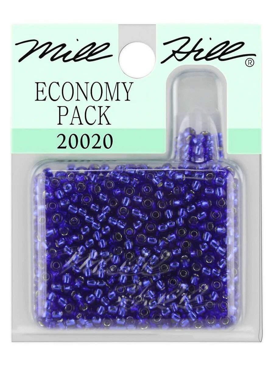 Стеклянный бисер Mill Hill Economy pack Beads 9.08 г, цвет: 20020