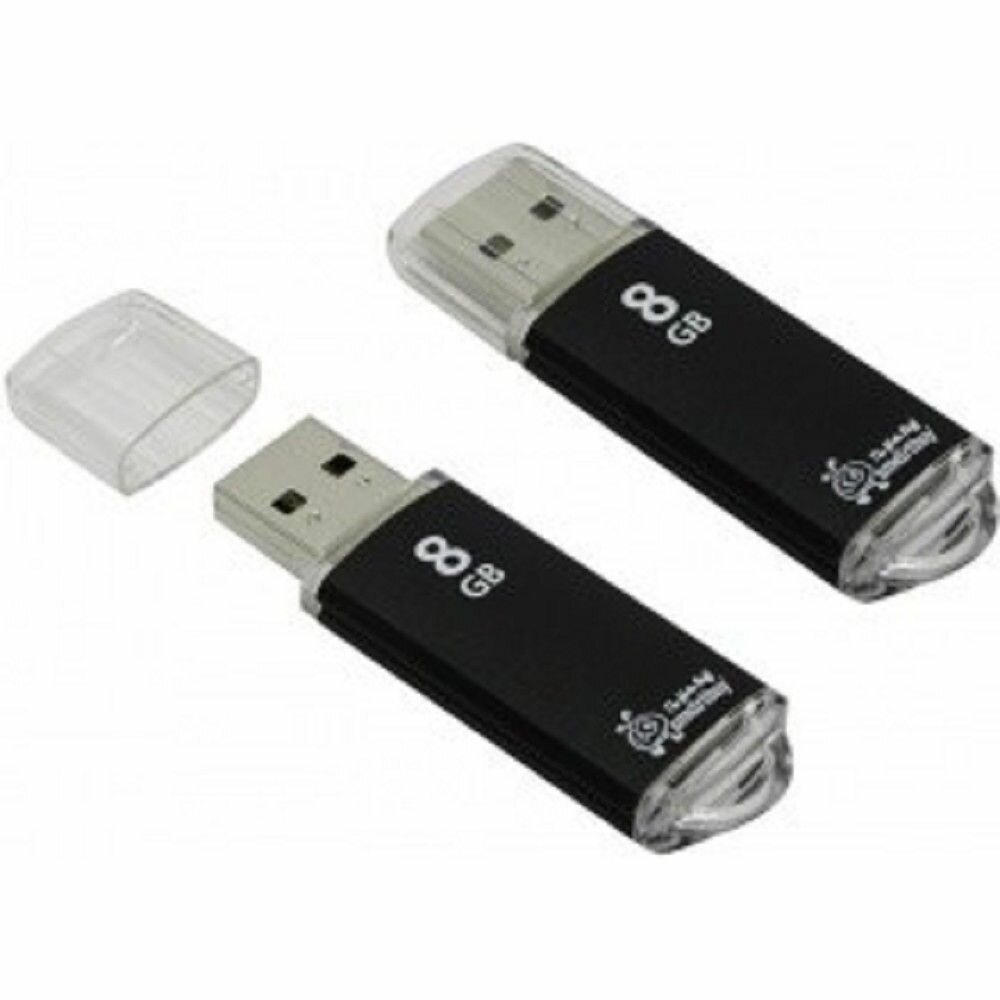 Флеш накопитель Smartbuy SB8GBVC - K Черный 8 ГБ