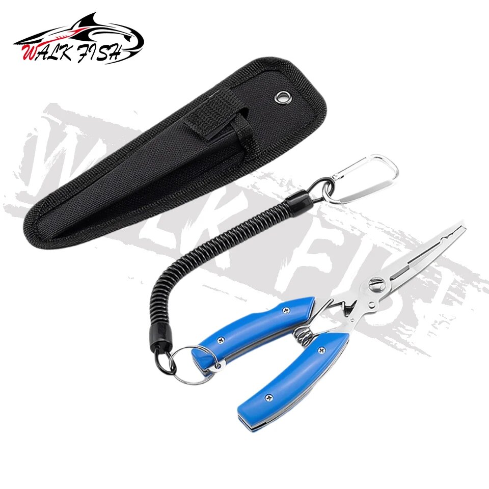 Рыболовные плоскогубцы WALK FISH, синие, Type A Blue