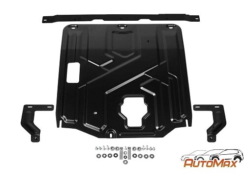 Защита картера и КПП AutoMax для Hyundai Elantra (Хендай Элантра) AD 2016-2020/i30 (ай 30) III 2017-2020/Kia Ceed (Киа Сид) III хэтчбек, универсал 2018-н. в./Cerato (Серато) IV 2018-2021/XCeed (Х-сид)