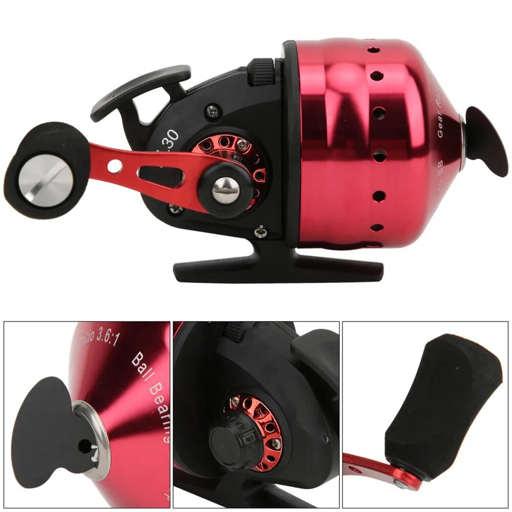 BL30 Металлическая катушка для дроби с внутренней линией закрытая катушка рогатка