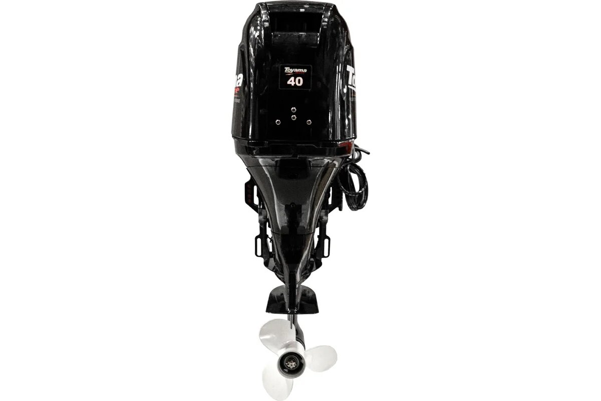 Мотор лодочный TOYAMA F40FES-T-EFI, 4 такта, 40 л. с. (29.4 кВт), 747 см³, бак 24 л, черный