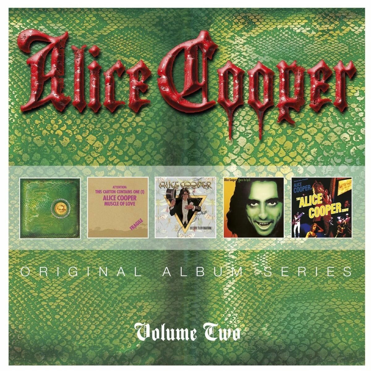 Alice Cooper: Original Album Series Vol.2 (5cd)WARNER Музыкальный диск