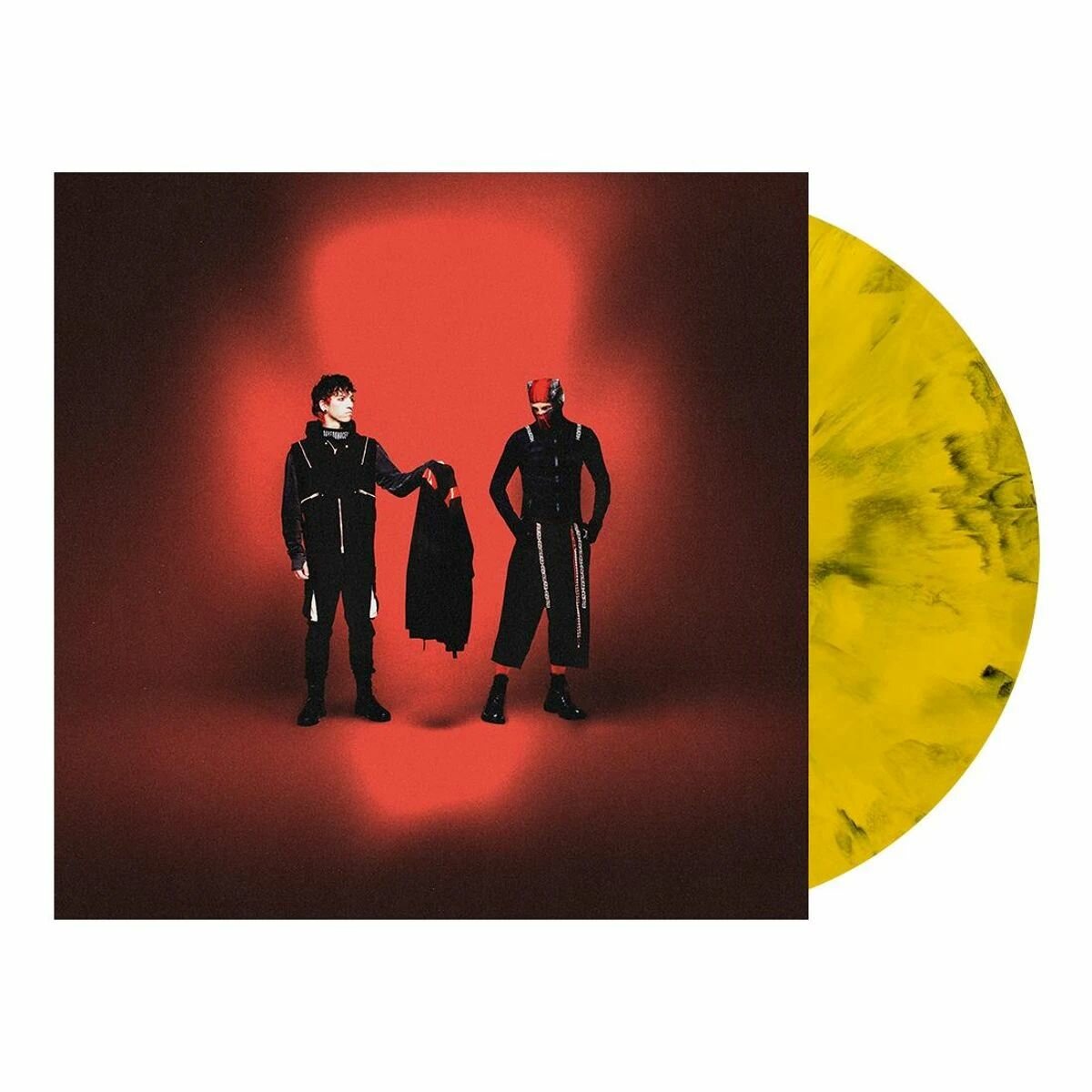 Twenty One Pilots - Breach (coloured) (LP) 2025, Warner, Yellow Black Marbled, Gatefold, Limited Edition, Фирменная виниловая пластинка
