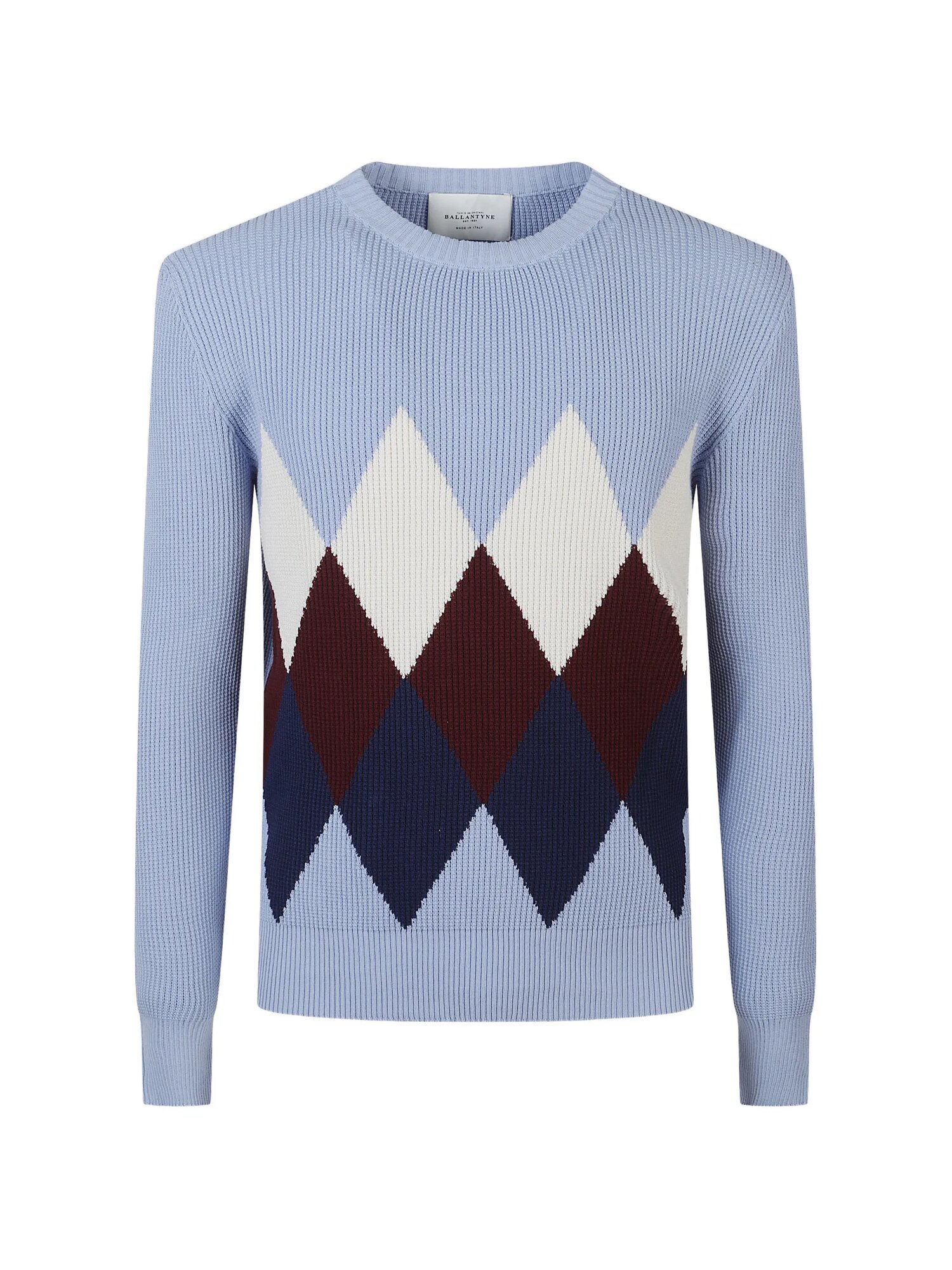 Свитер Argyle round-neck pullover