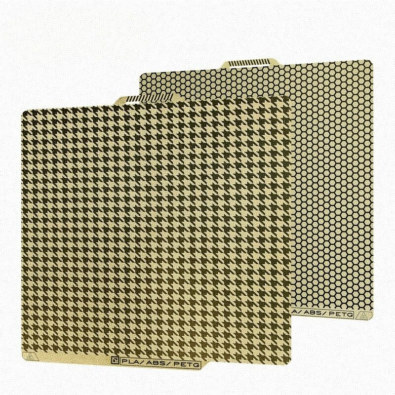 BIQU Panda Buildplate Дизайнерская серия, двухтекстурная 3D-печать Пластина 256x256 мм, для принтеров Bambu X1/P1/A1