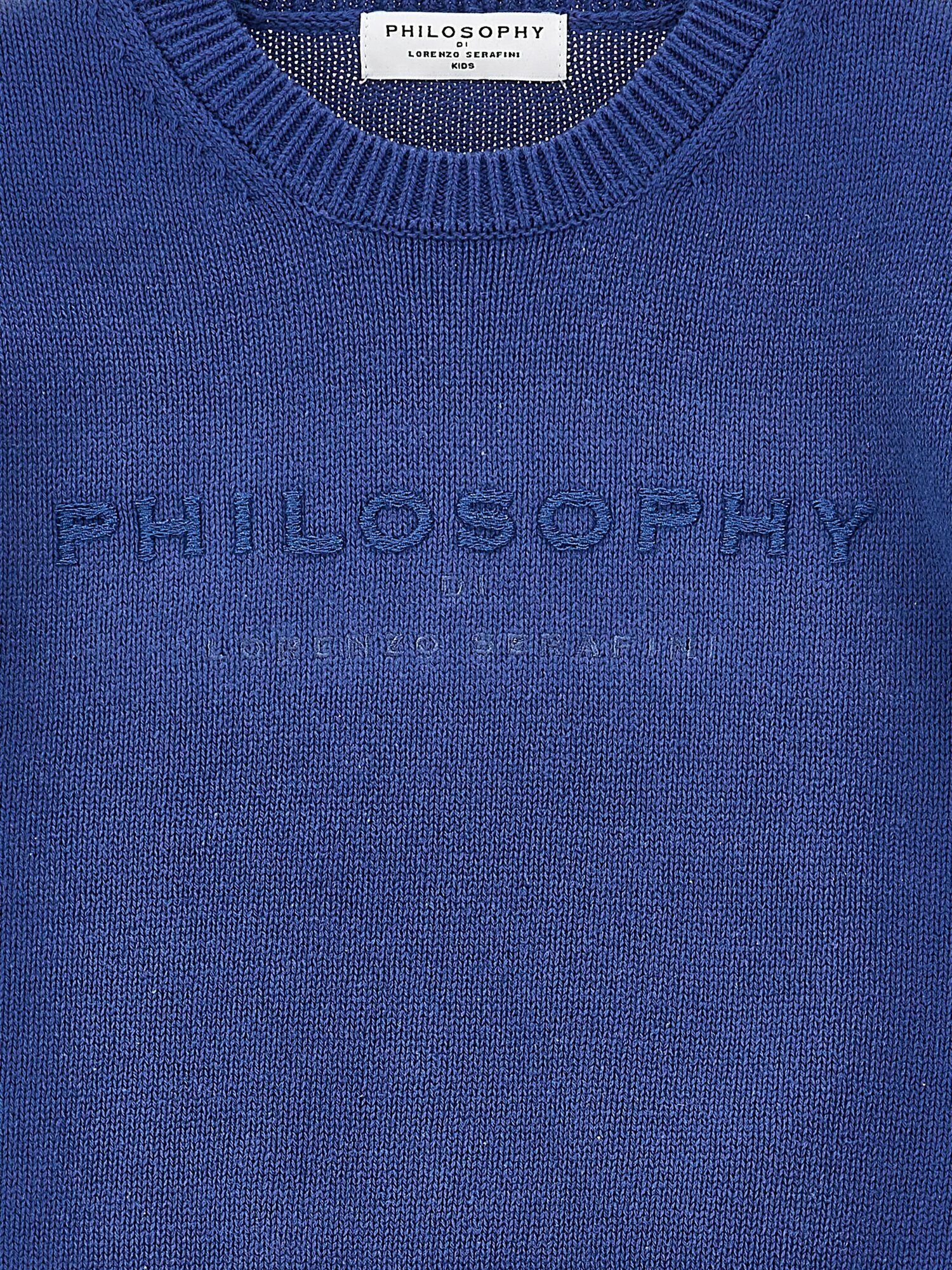 Топ PHILOSOPHY Di Lorenzo Serafini, размер 14 лет, синий — фото 1