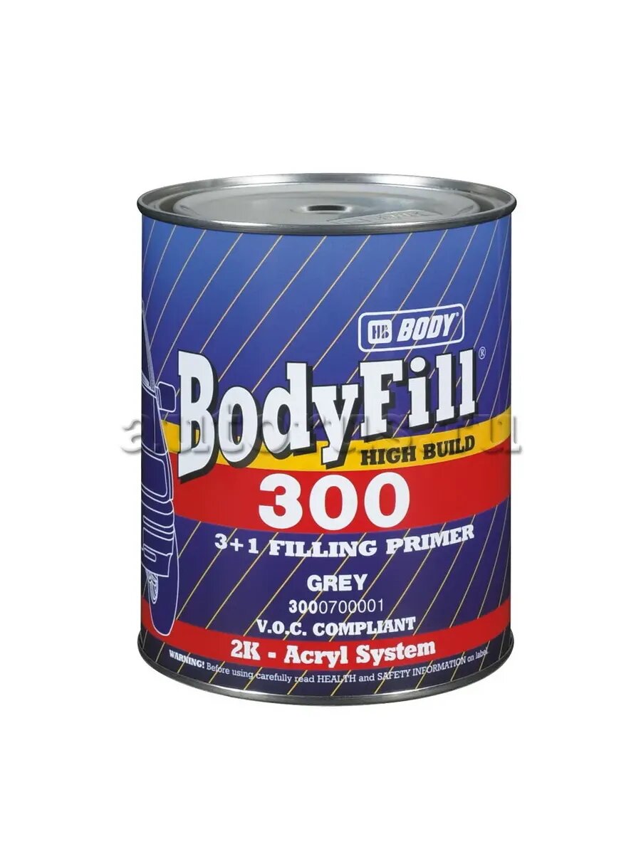Грунт серый 1кг BODY 3000700001