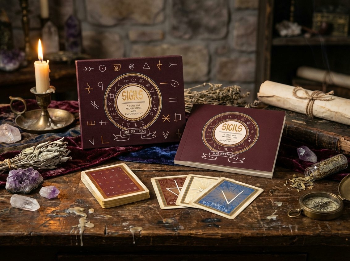 Карты Таро "Sigils a Tool for Manifesting and Empowerment" Schiffer Publishing / Сигилы — инструмент 64473