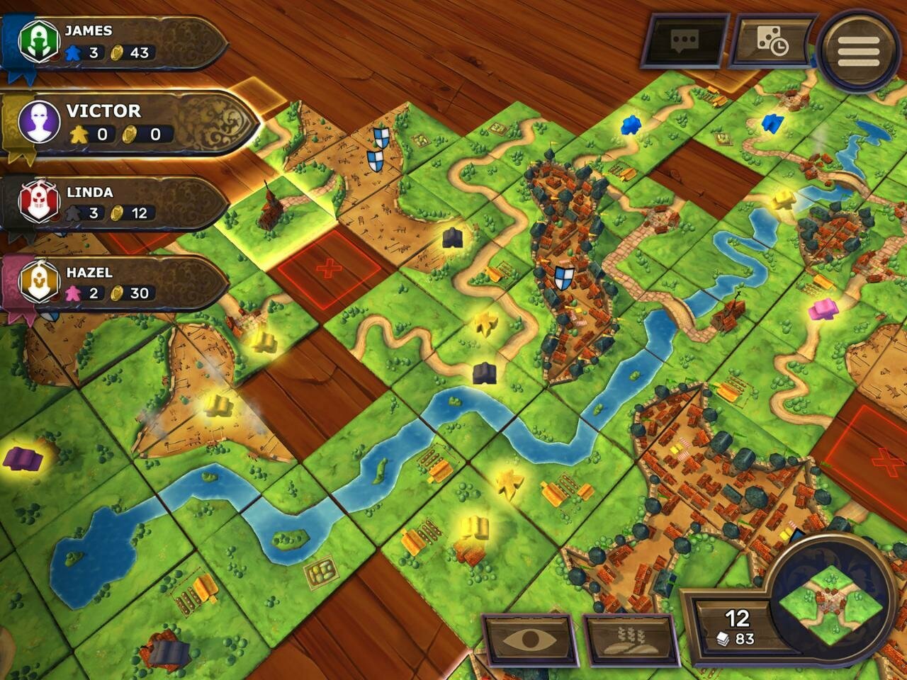 Carcassonne - The River DLC PC Steam Ключ • Активация Steam • регион Весь мир