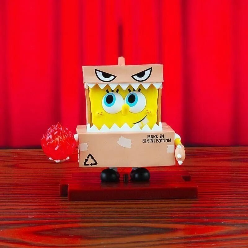 SpongeBob SquarePants Серия Blind Box Фигурка из ПВХ (поливинилхлорид) 1 шт. Случайный выбор, размер 8.5*12*8.5 см — фото 1