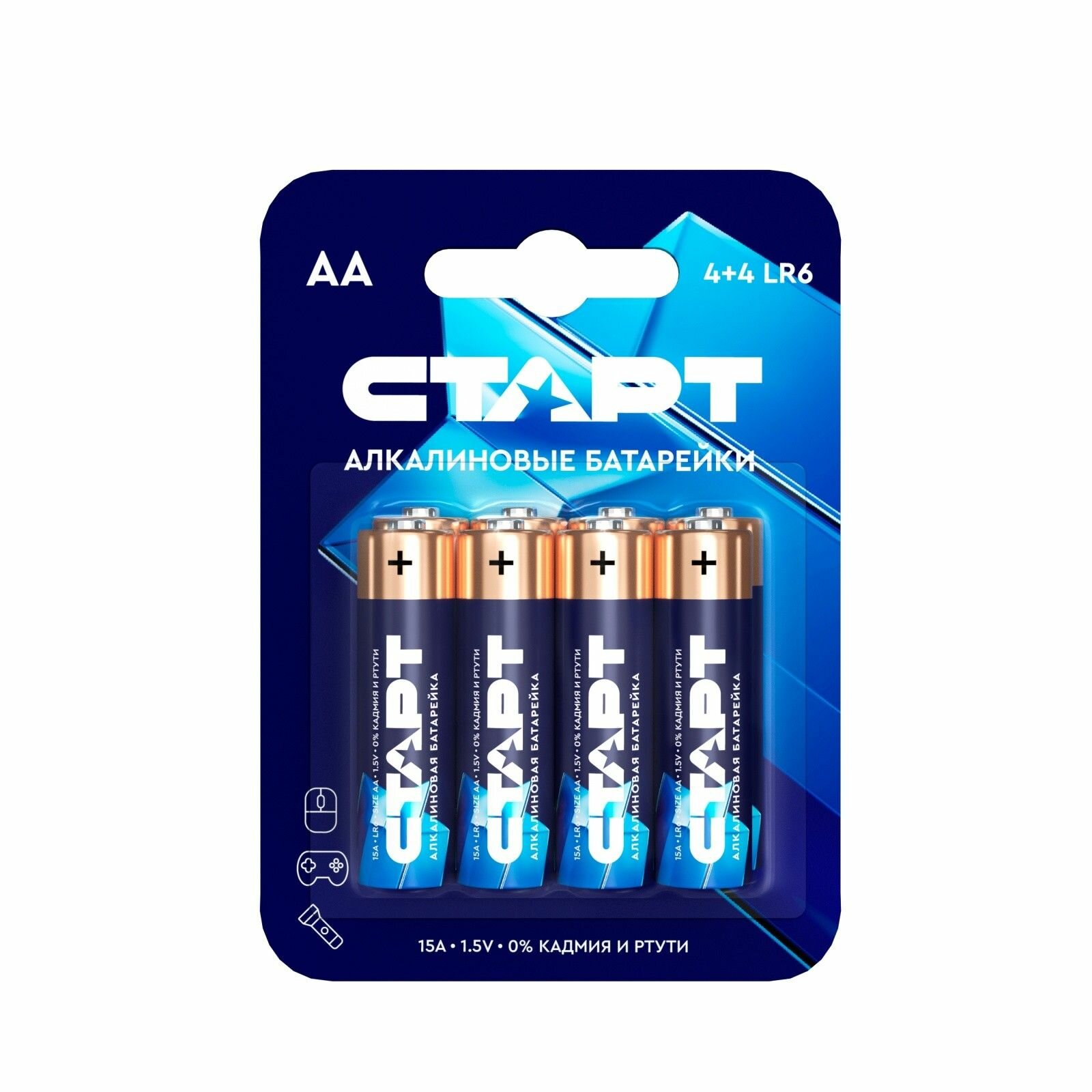 Старт батарейка LR6 - BL8 BLUE 96 960 8 шт. в уп - ке
