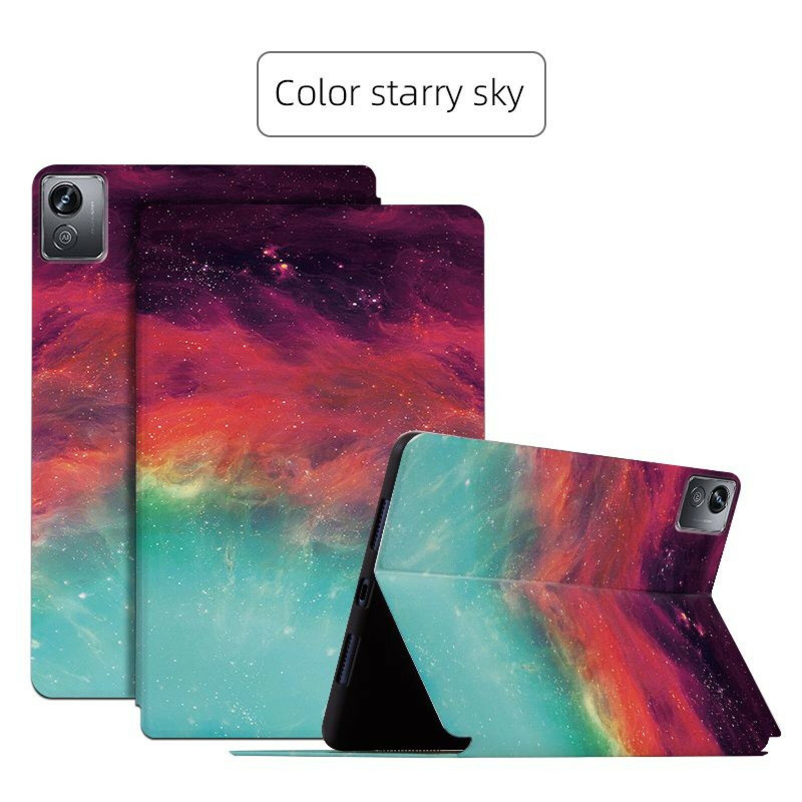 Чехол MyPads для планшета Realme Pad X 10.95" с защитой и подставкой, дизайн Звездное небо