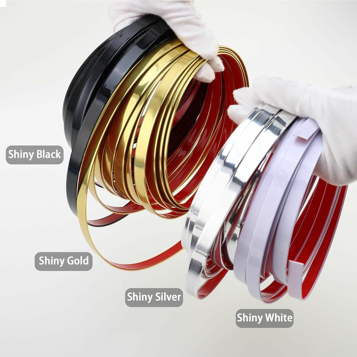 Молдинг для окон самоклеящийся 5м Хриплый серебряныйДекоративный ПВХ плинтус стен и потолка, кухни, комнаты и ванной