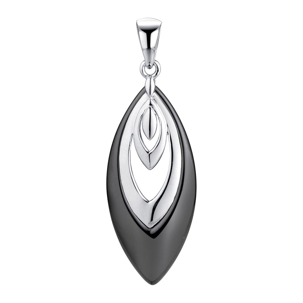 Подвеска Silver WINGS, серебро, 925 проба, керамика