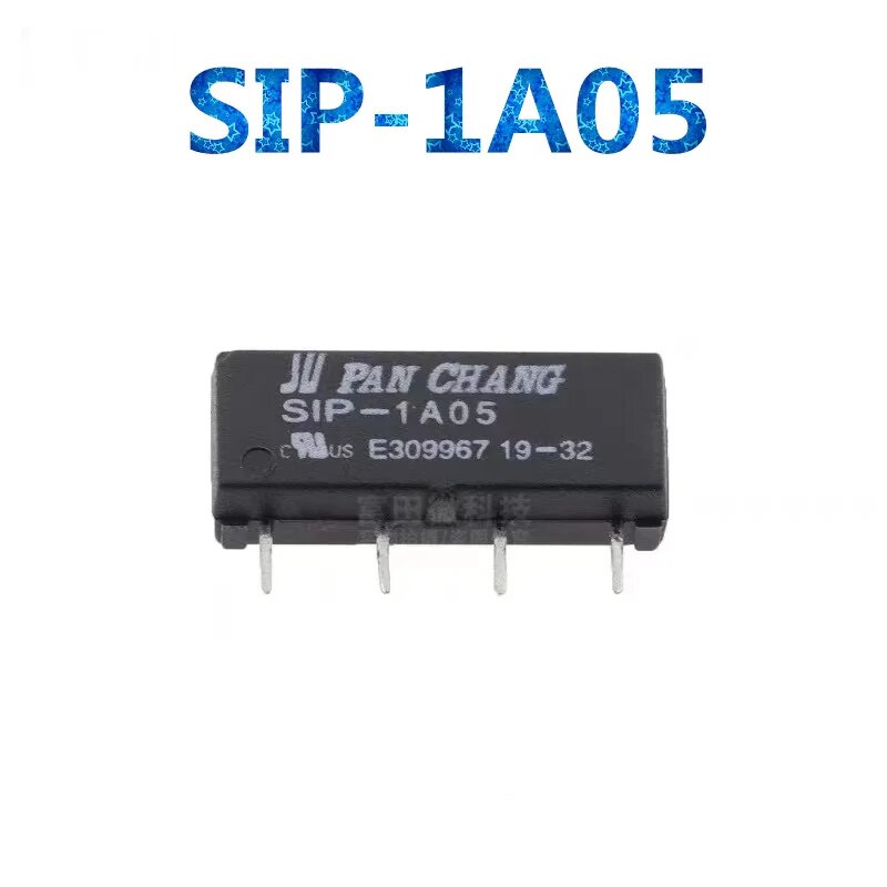Реле SIP-1A05 5В, 12В, 24В, цвет SIP-1A05