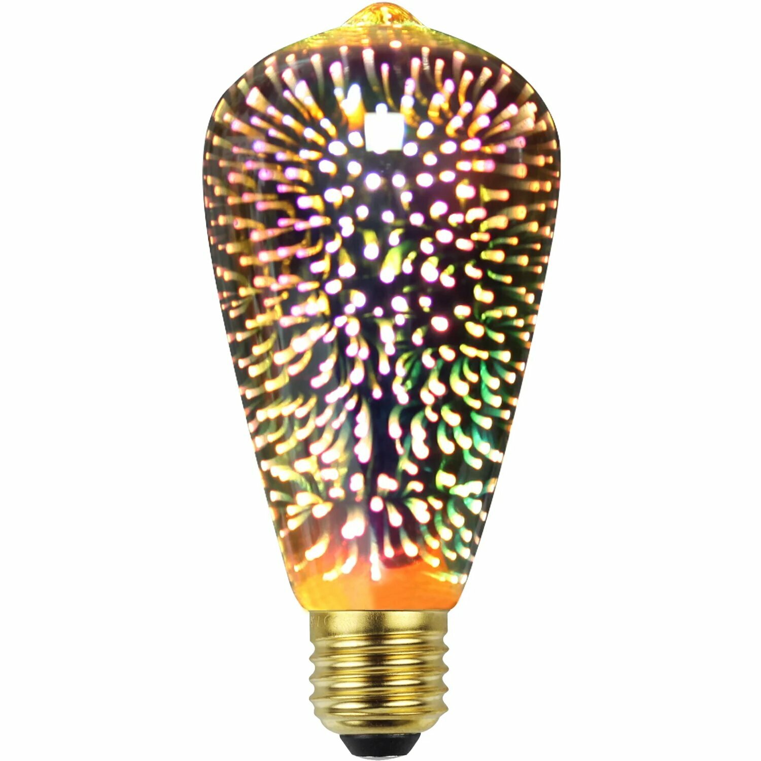 TIANFAN LED лампа Эдисон ST64 винтажная 4Вт