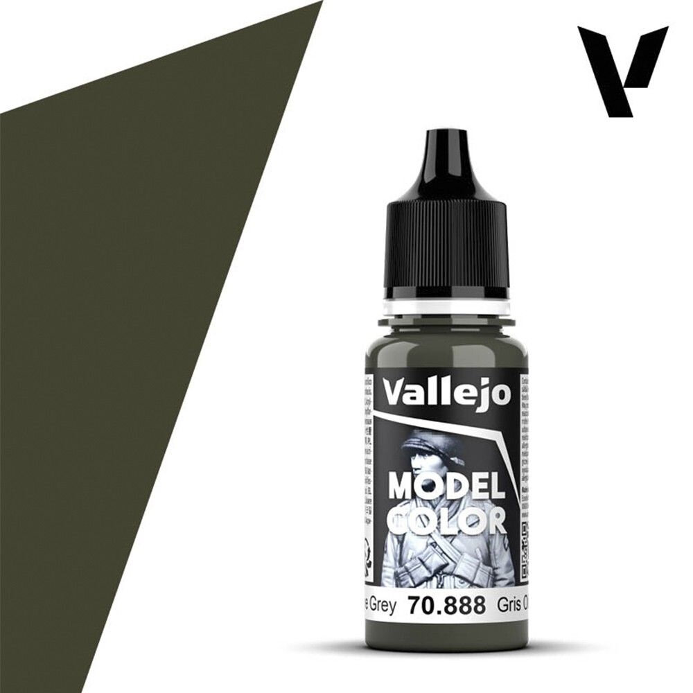 Краска Vallejo серии Model Color - Olive Grey 70.888, матовая (17 мл)