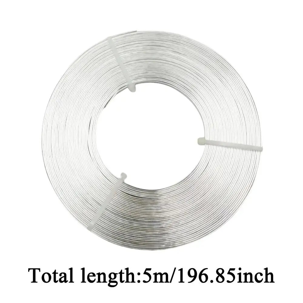 Алюминиевая проволока Silver 5м для рукоделия