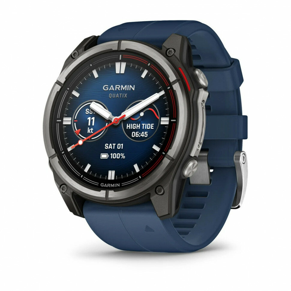 Умные часы Garmin Quatix 8 47mm AMOLED Marine GPS Smartwatch 010-02904-51