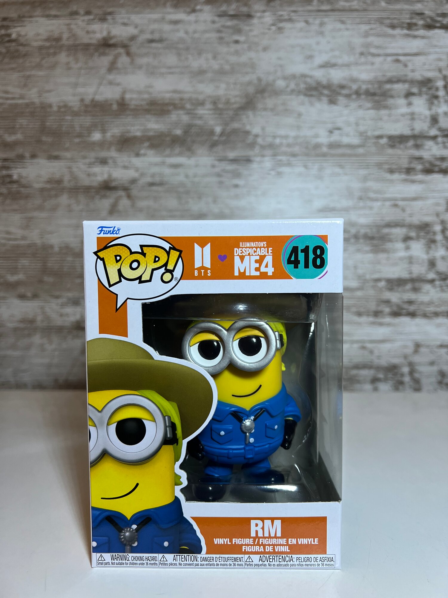 Фигурка Фанко Миньоны, Minions, RM, 10 см vinyl figure от Funko