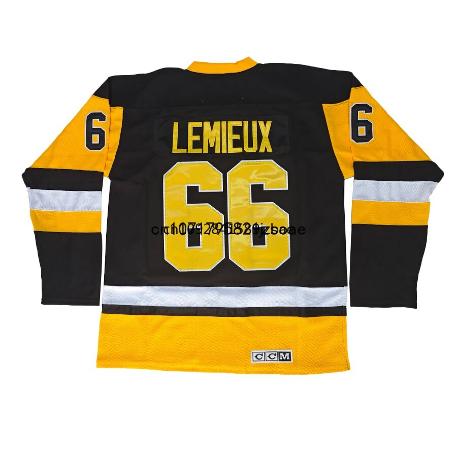 Хоккейная майка Lemieux Pittsburgh, желтый, XL, 66